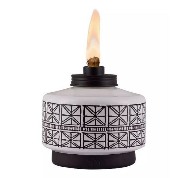 TIKI | Other | Tiki Torch 6 Glass Tabletop Outdoor Garden Patio Table ...